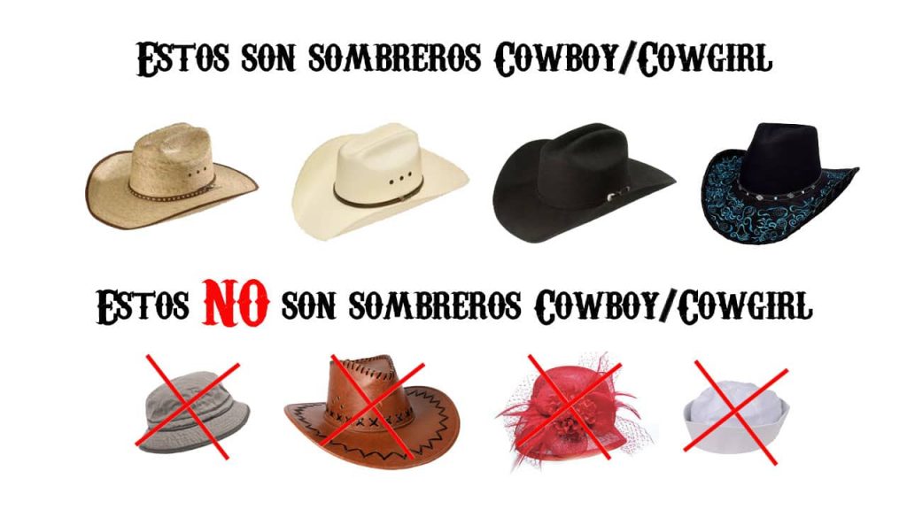 Tipos De Formas De Sombreros Vaqueros - Form example download